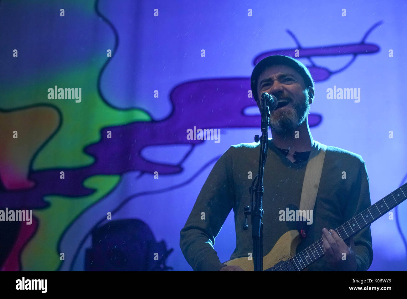 James Mercer of The Shins performing live on the Mountain Stage at the ...