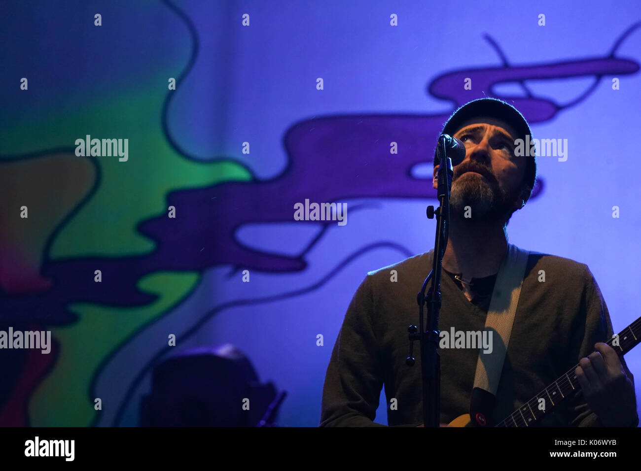 James Mercer of The Shins performing live on the Mountain Stage at the ...