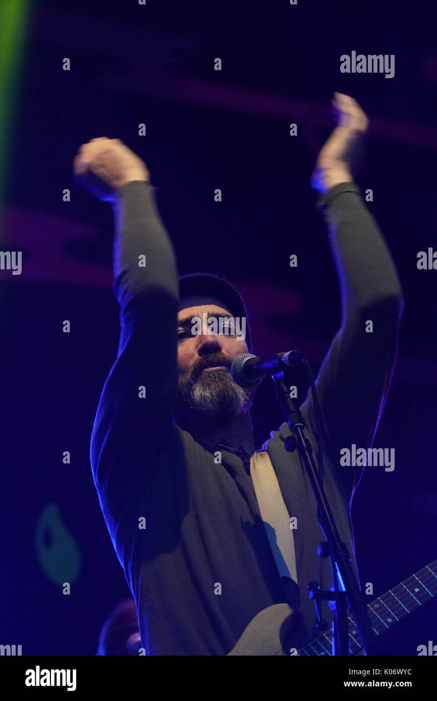 James Mercer of The Shins performing live on the Mountain Stage at the ...