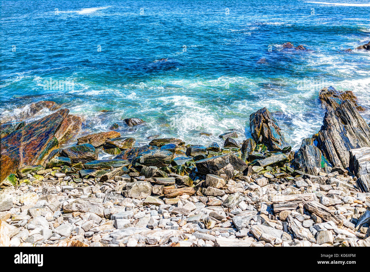 Portland maine aerial hi-res stock photography and images - Alamy