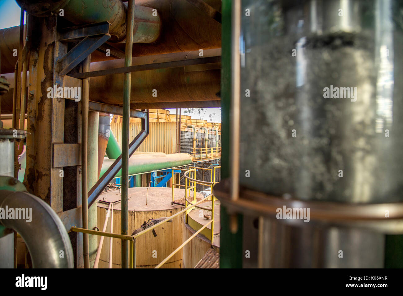 sugar cane refinery Stock Photo - Alamy