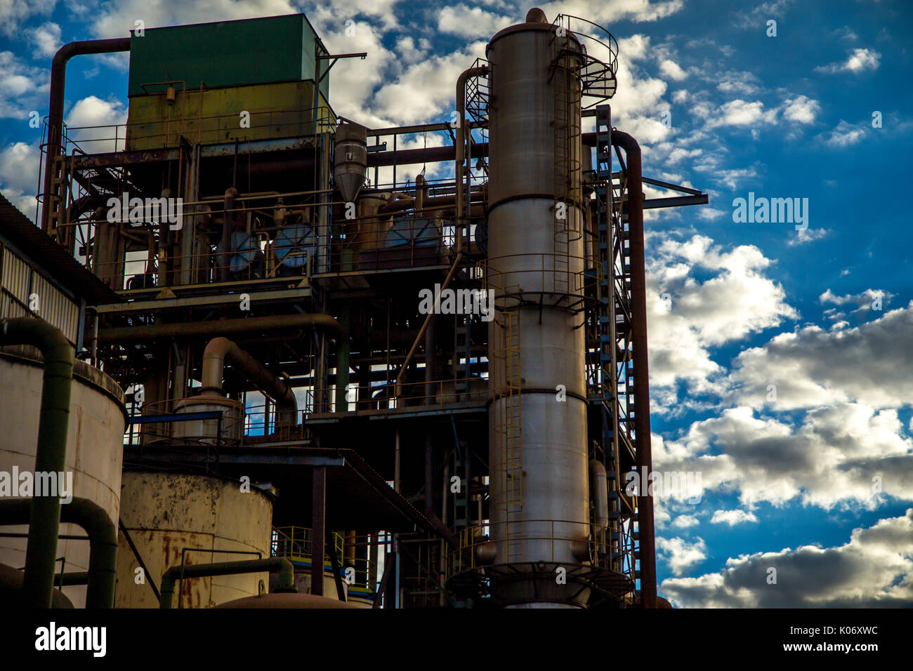 Sugarcane Processing Plant Refinery High Resolution Stock Photography ...