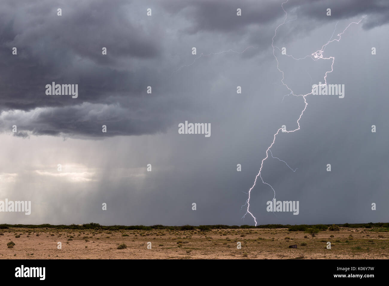 Desert Lightning Strike High Resolution Stock Photography and Images ...