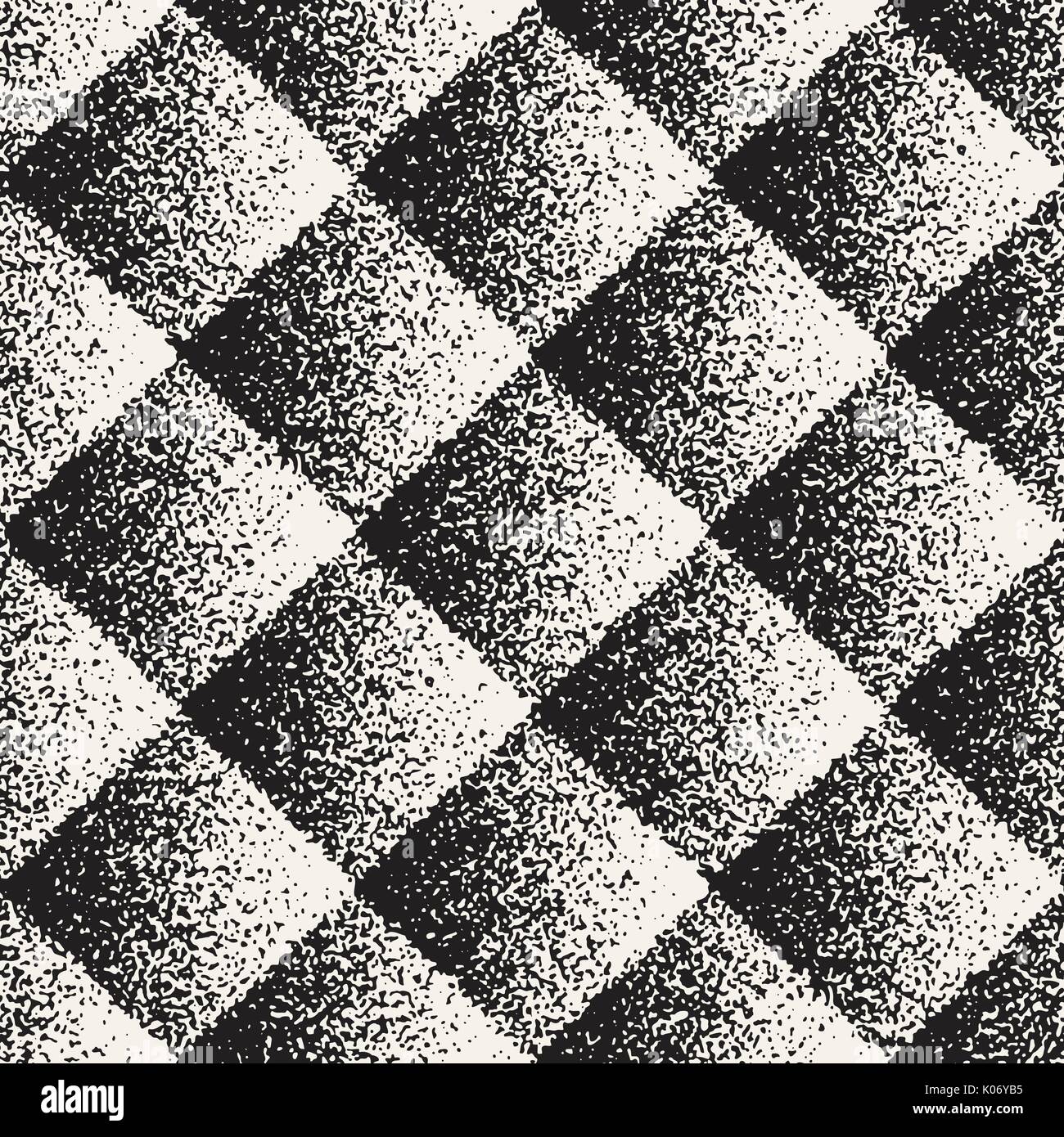 Abstract noisy textured geometric shapes background. Vector seamless ...