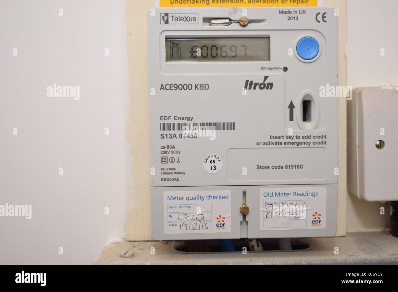 Lcd energy power meter hi-res stock photography and images - Alamy