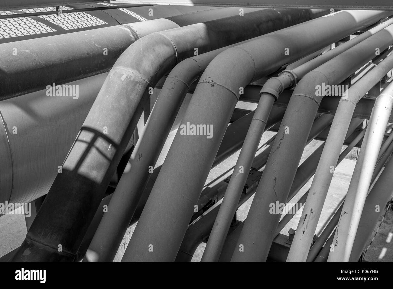pipe line industry plant Stock Photo - Alamy
