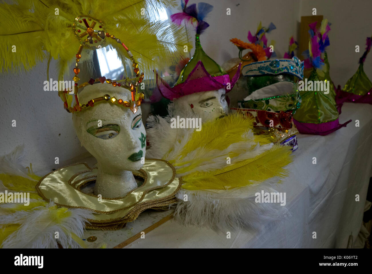 Flamboyan costume makers artist studio preparing latest designs for the ...
