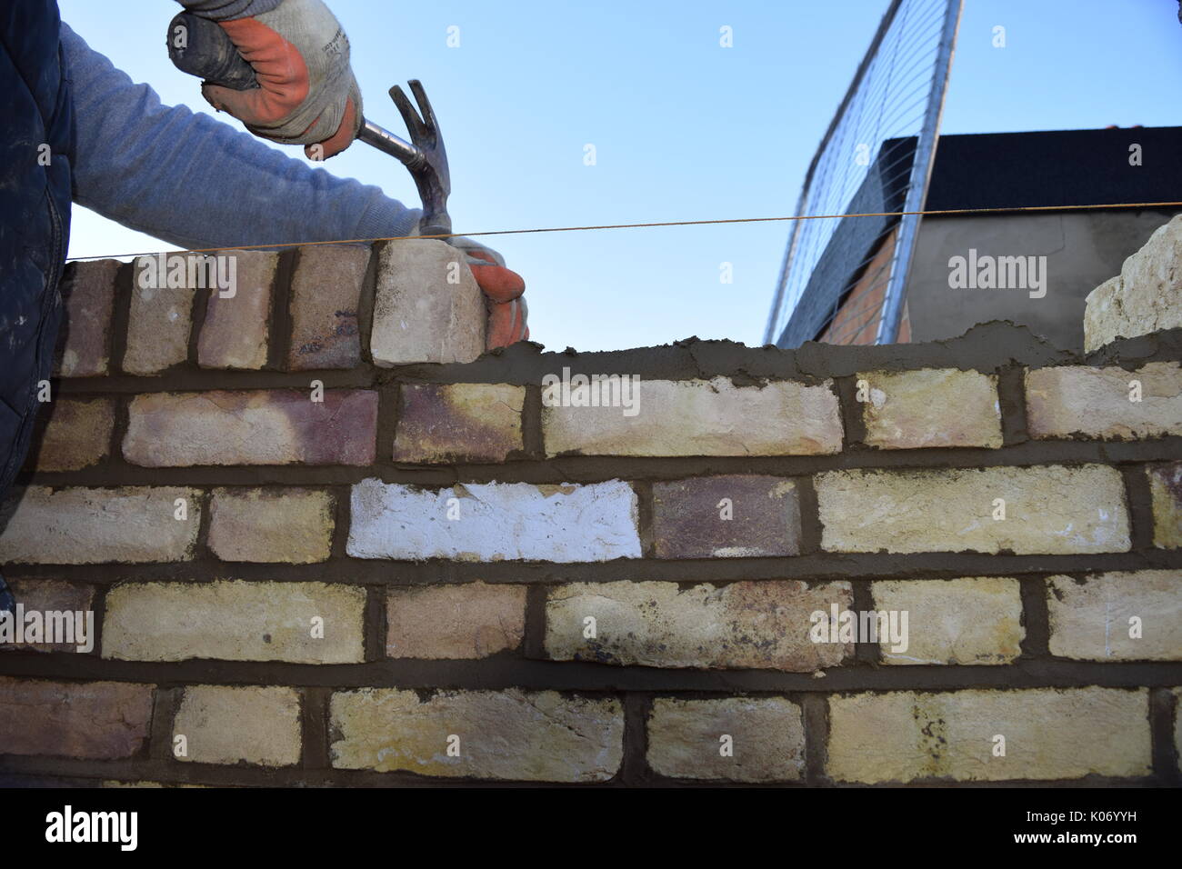 Bricklayer cord hi-res stock photography and images - Alamy