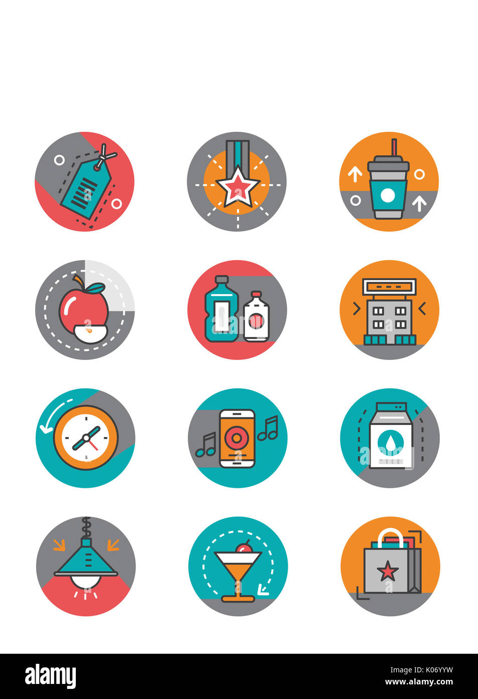 Ai star icon set Cut Out Stock Images & Pictures - Alamy