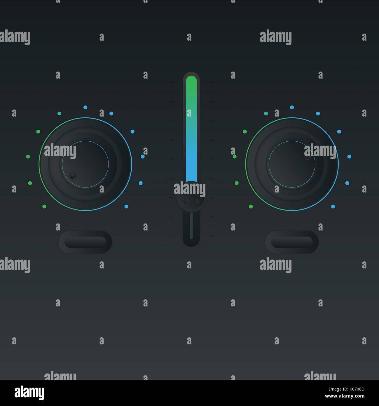 Infographics, dials and buttons Stock Photo - Alamy