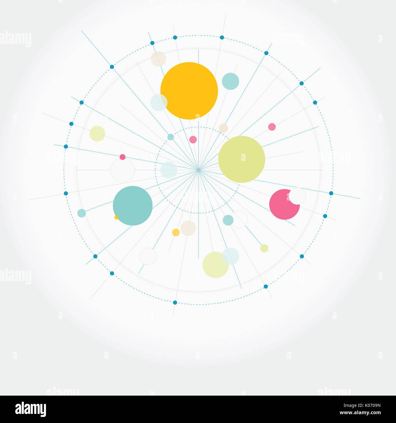 Infographic diagrams of circles Stock Photo - Alamy