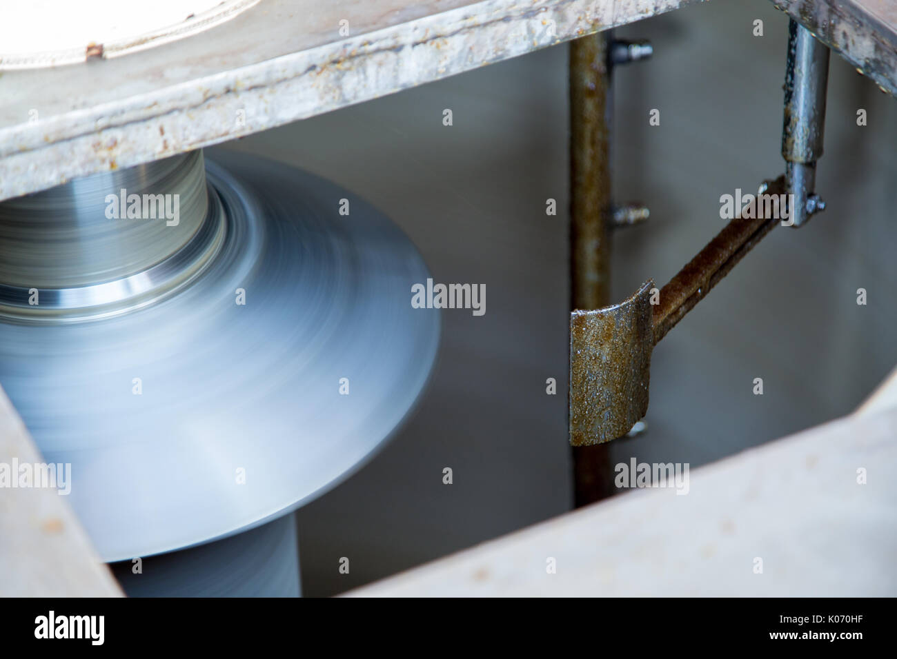 sugar factory industry line production cane process Stock Photo - Alamy