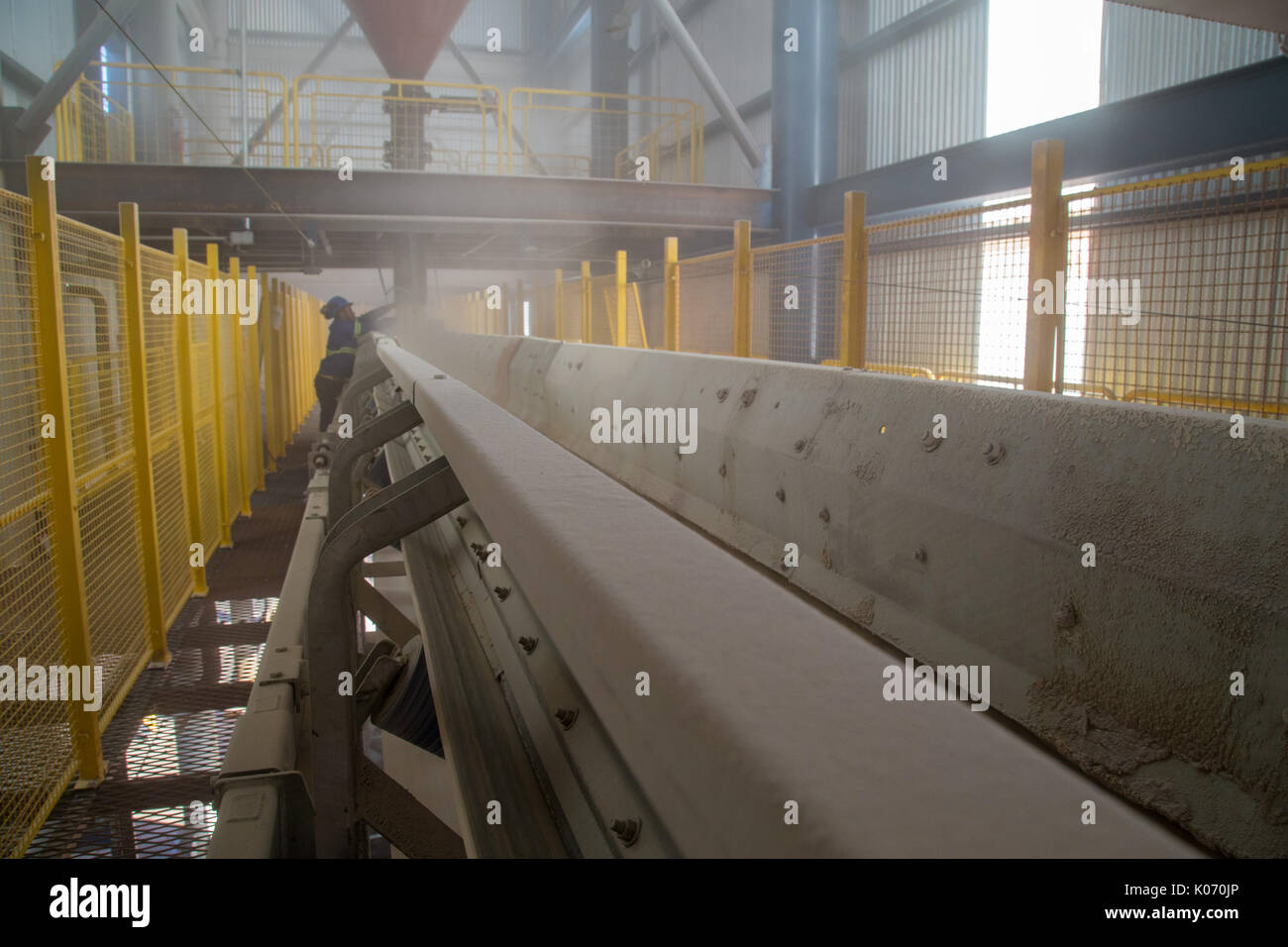 Industrial sugar conveyor production line factory cane Stock Photo - Alamy