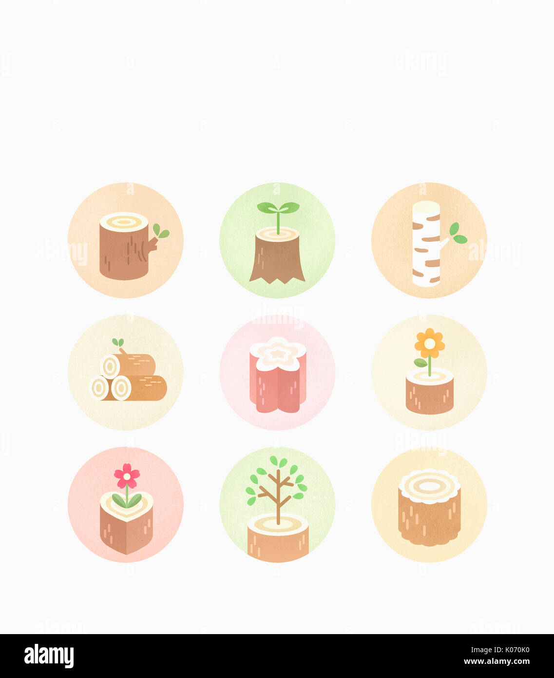 Stumps icon Cut Out Stock Images & Pictures - Alamy