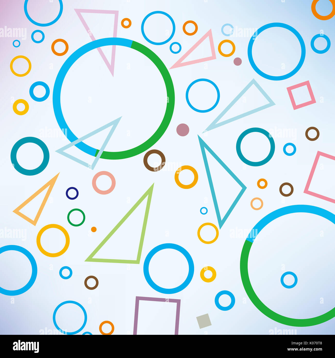 Geometric circles ai hi-res stock photography and images - Alamy