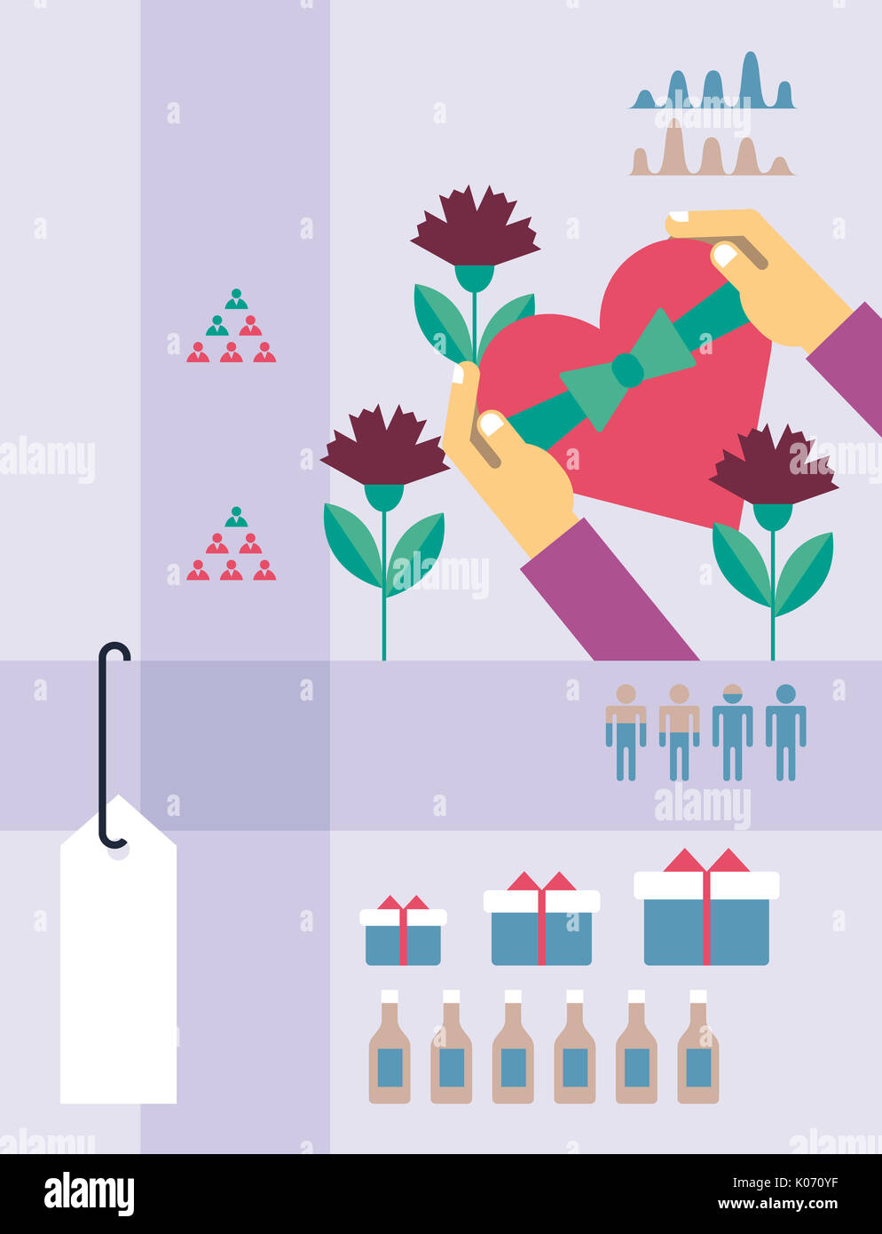 Infographic illustration related to Parent's Day Stock Photo - Alamy