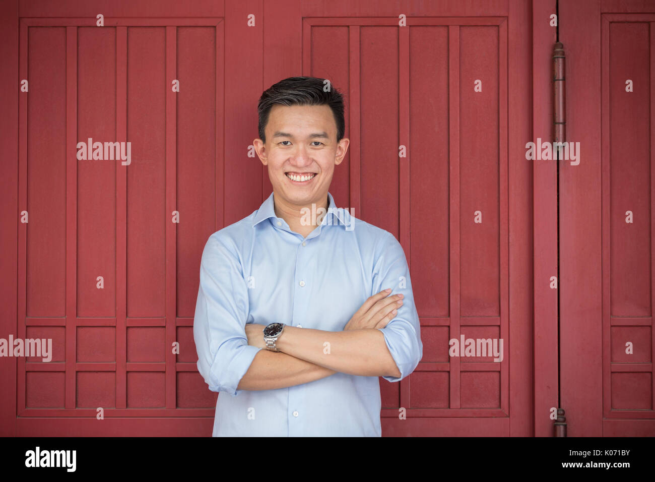Smart city asian chinese businessmen hi-res stock photography and ...