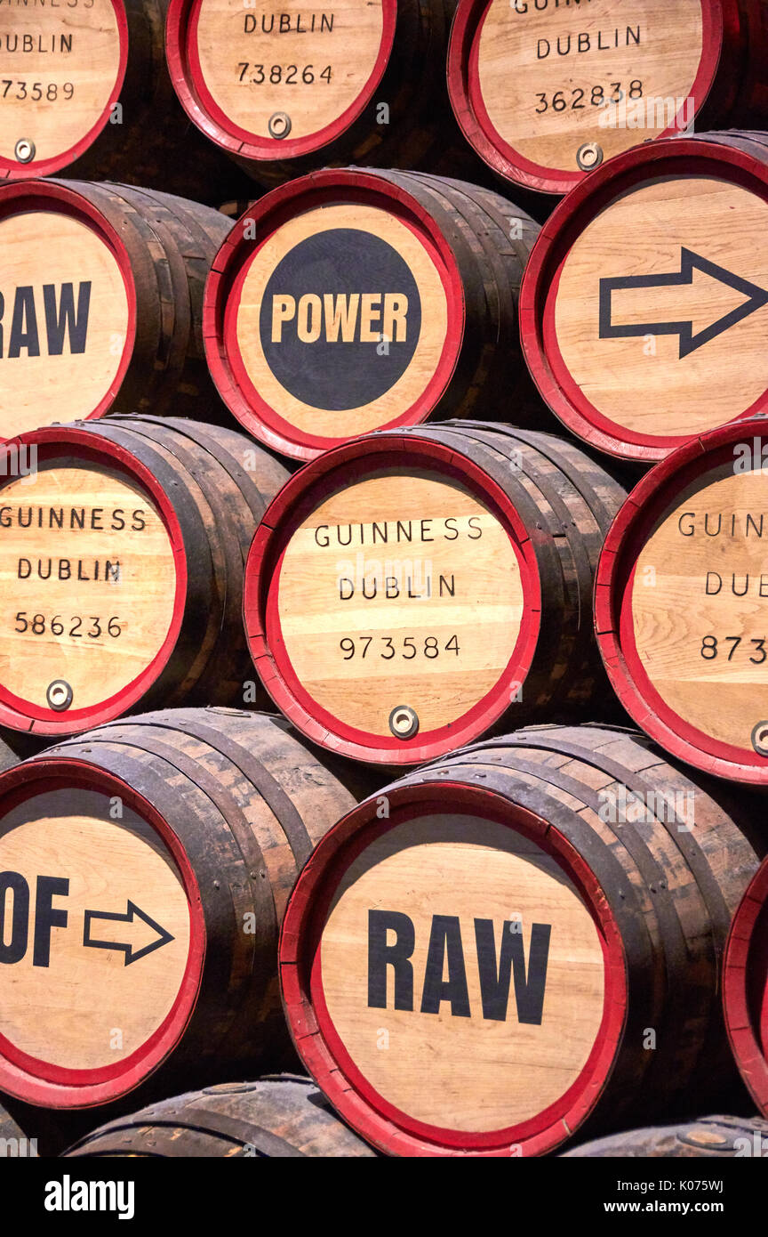 Beer barrels guinness storehouse beer hi-res stock photography and ...