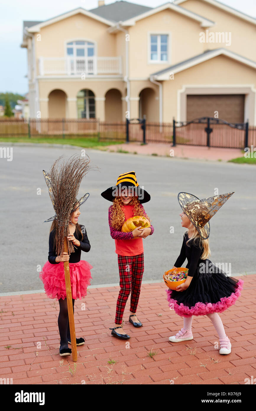 Talk of witches Stock Photo - Alamy