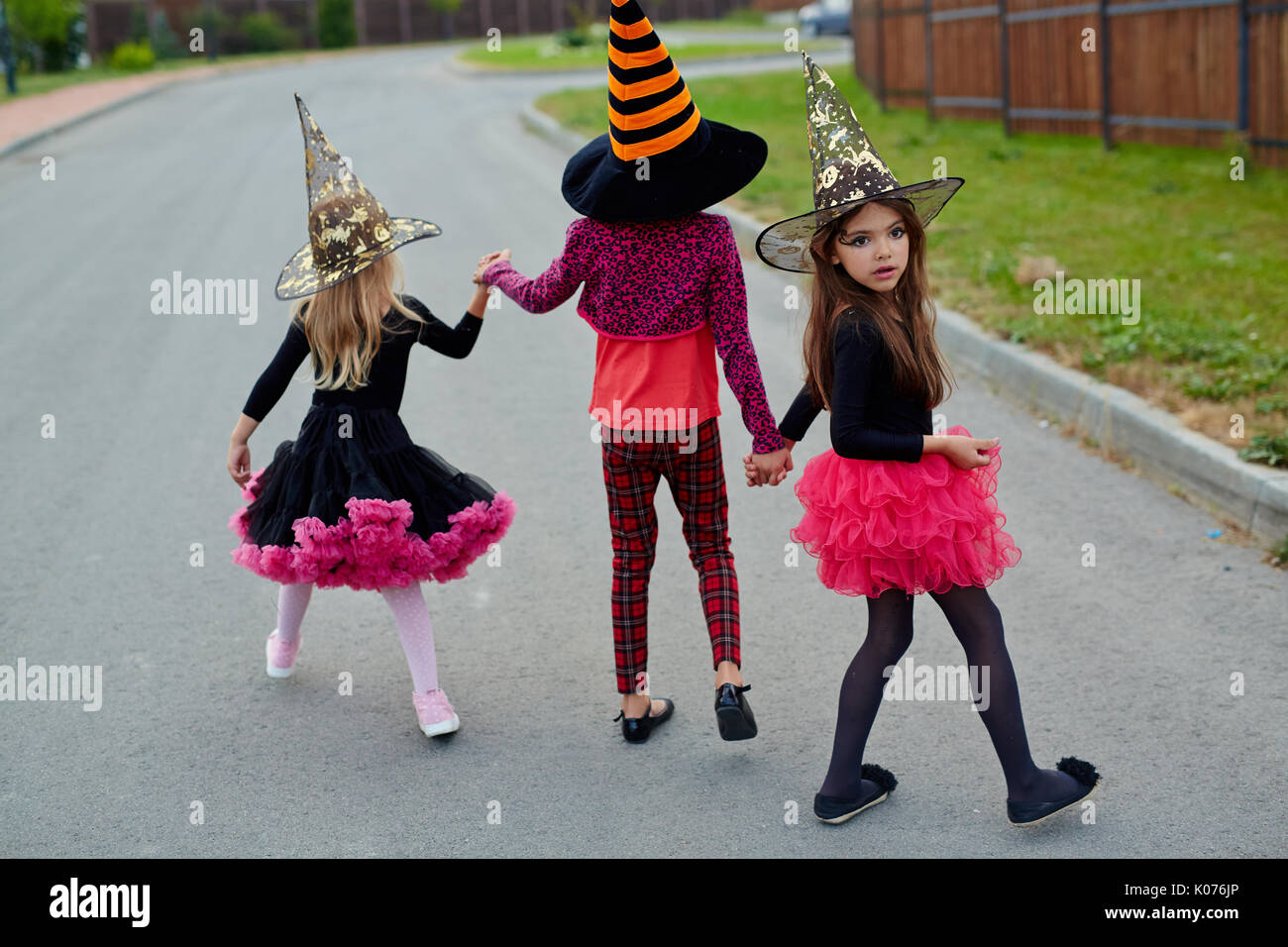 Going to play tricks Stock Photo - Alamy