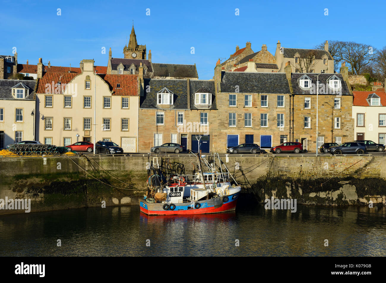 Scotland fishing fife coast hi-res stock photography and images - Alamy