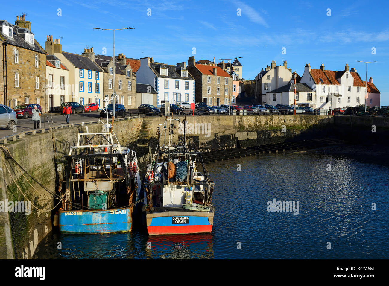 Scotland fishing fife coast hi-res stock photography and images - Alamy