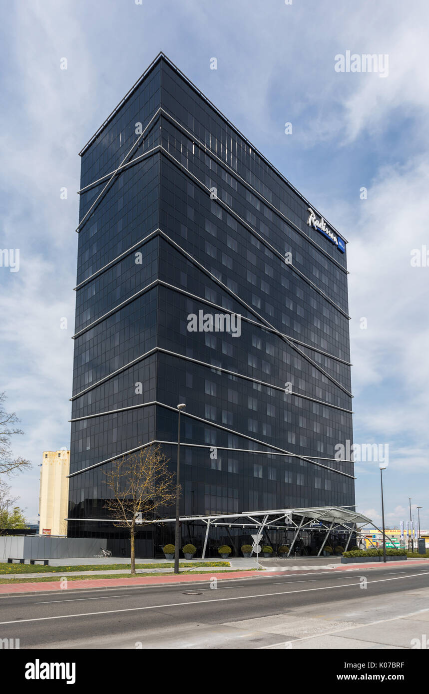 Radisson Blu Plaza Hotel, Ljubljana, Slovenia Stock Photo - Alamy