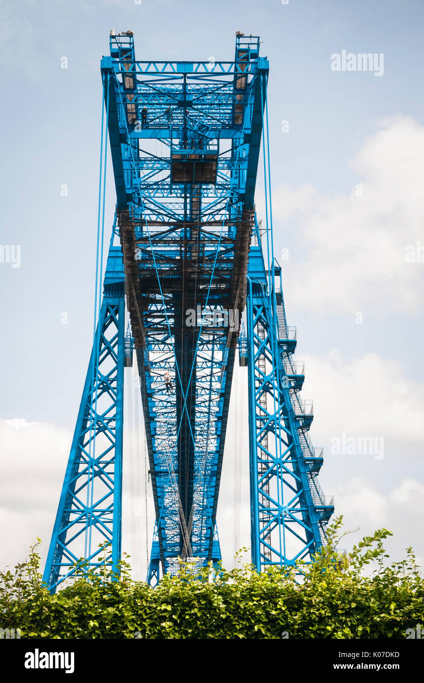 Middlesbrough Transporter Bridge Stock Photo - Alamy
