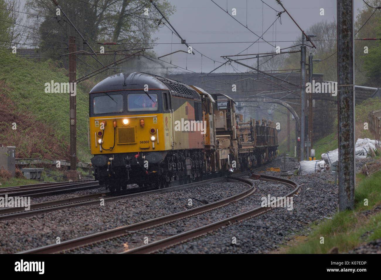 Class 56 diesel electric locomotive hi-res stock photography and images ...