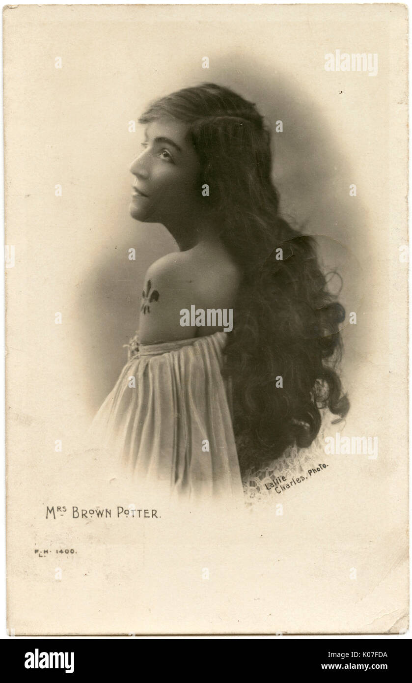 Mrs James Brown Potter Stock Photo - Alamy