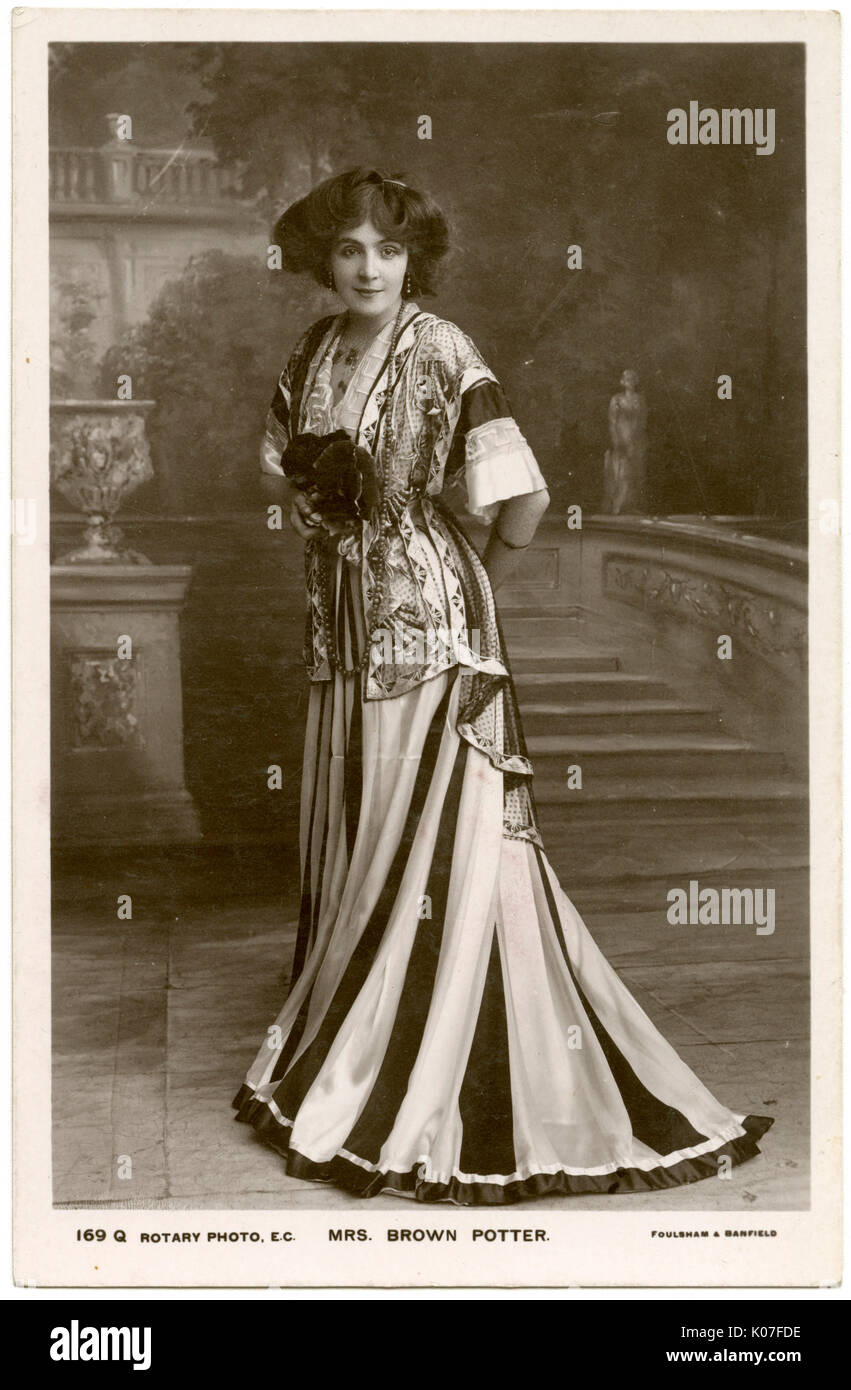 Mrs James Brown Potter Stock Photo - Alamy