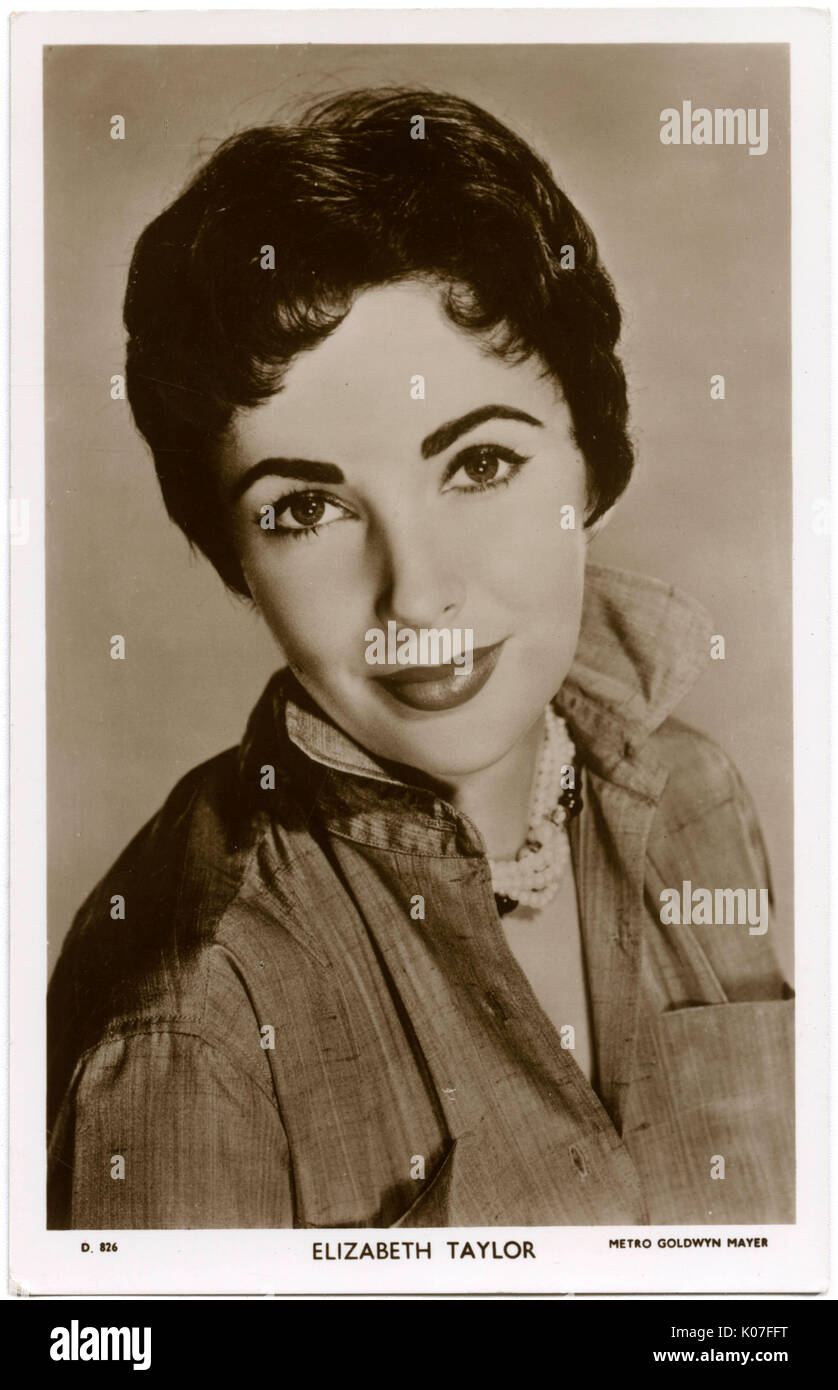 Elizabeth taylor actress hi-res stock photography and images - Alamy