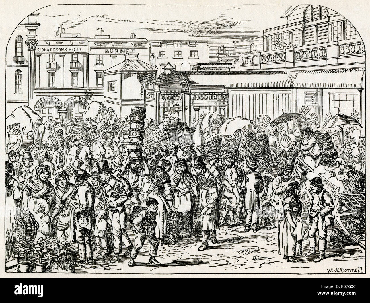 Covent garden 1862 hi-res stock photography and images - Alamy