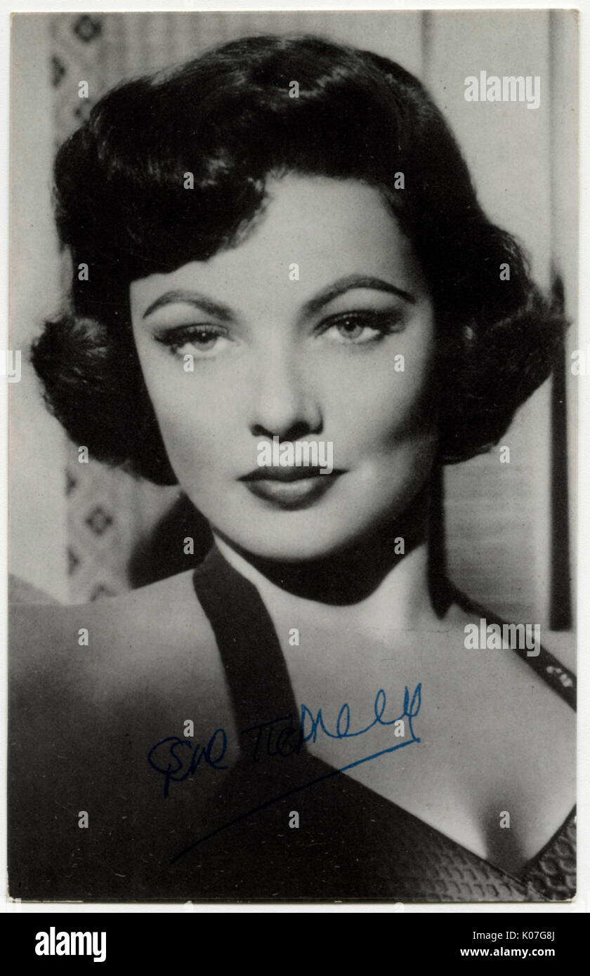 Gene tierney actress hi-res stock photography and images - Alamy