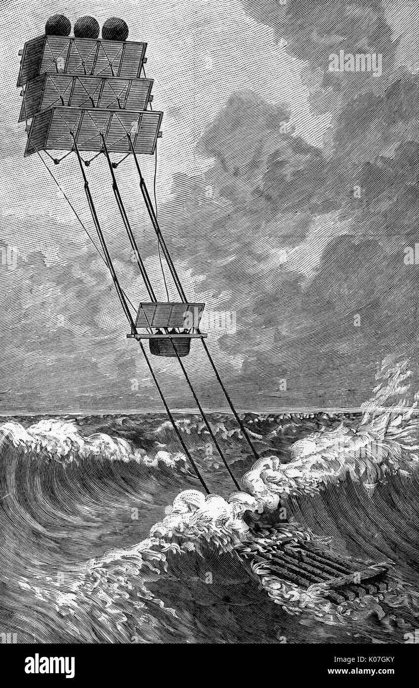 AIR-SEA KITE DEVICE Stock Photo - Alamy