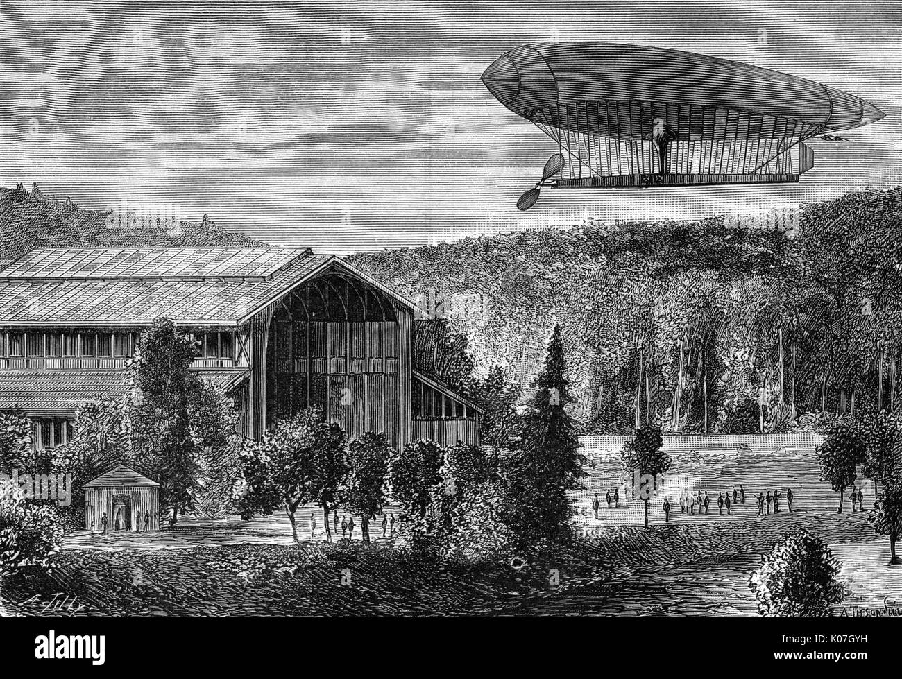 La France Airship High Resolution Stock Photography and Images - Alamy