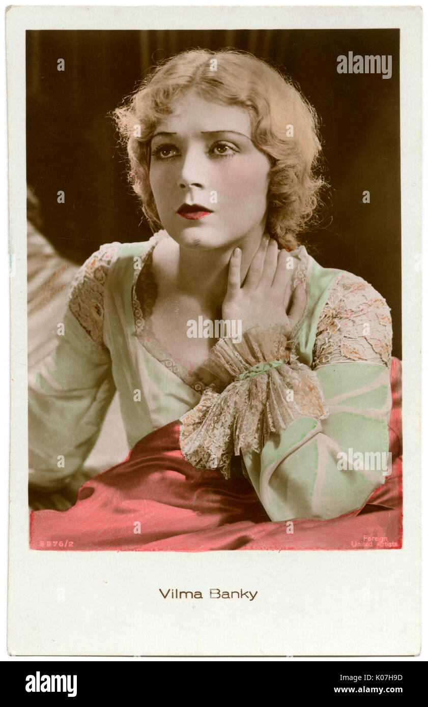 Vilma Banky High Resolution Stock Photography and Images - Alamy