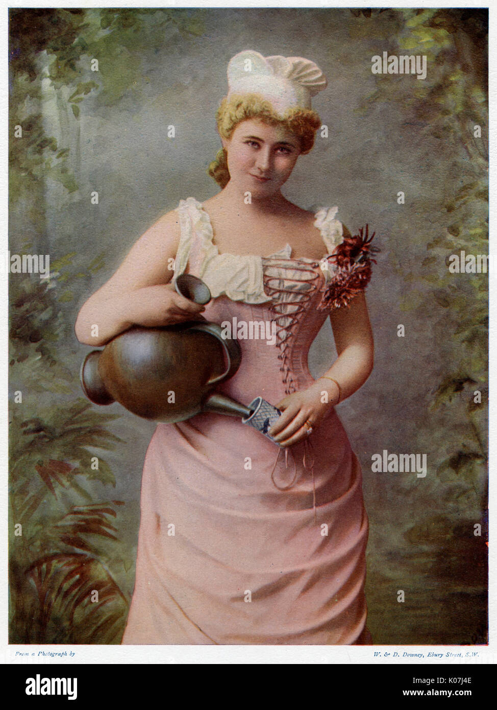 English Victorian Edwardian Actress Singer Stock Photos & English ...