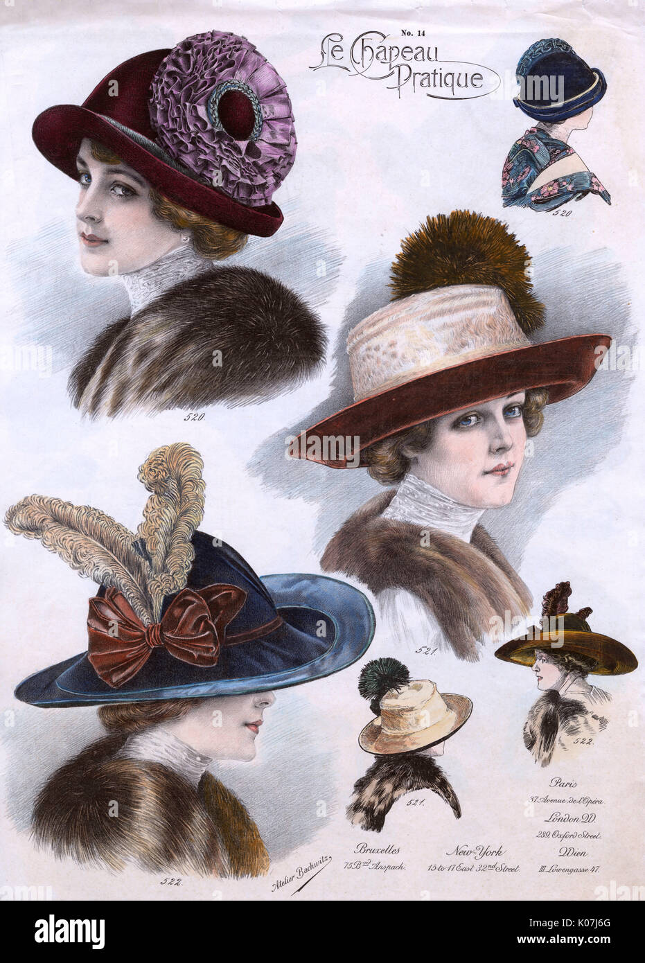 Womens fur hats hi-res stock photography and images - Alamy