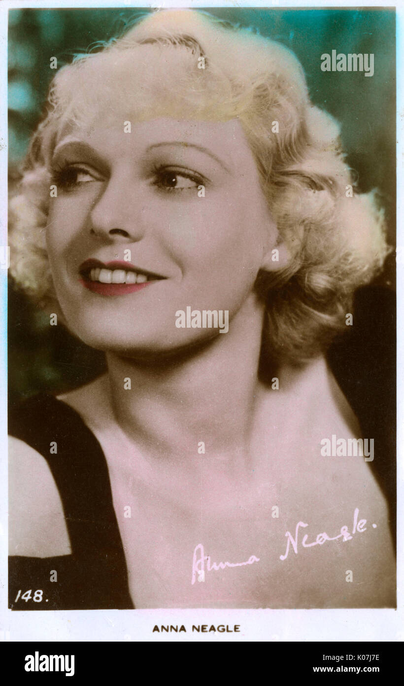 Anna Neagle - popular English actress, singer and dancer Stock Photo ...