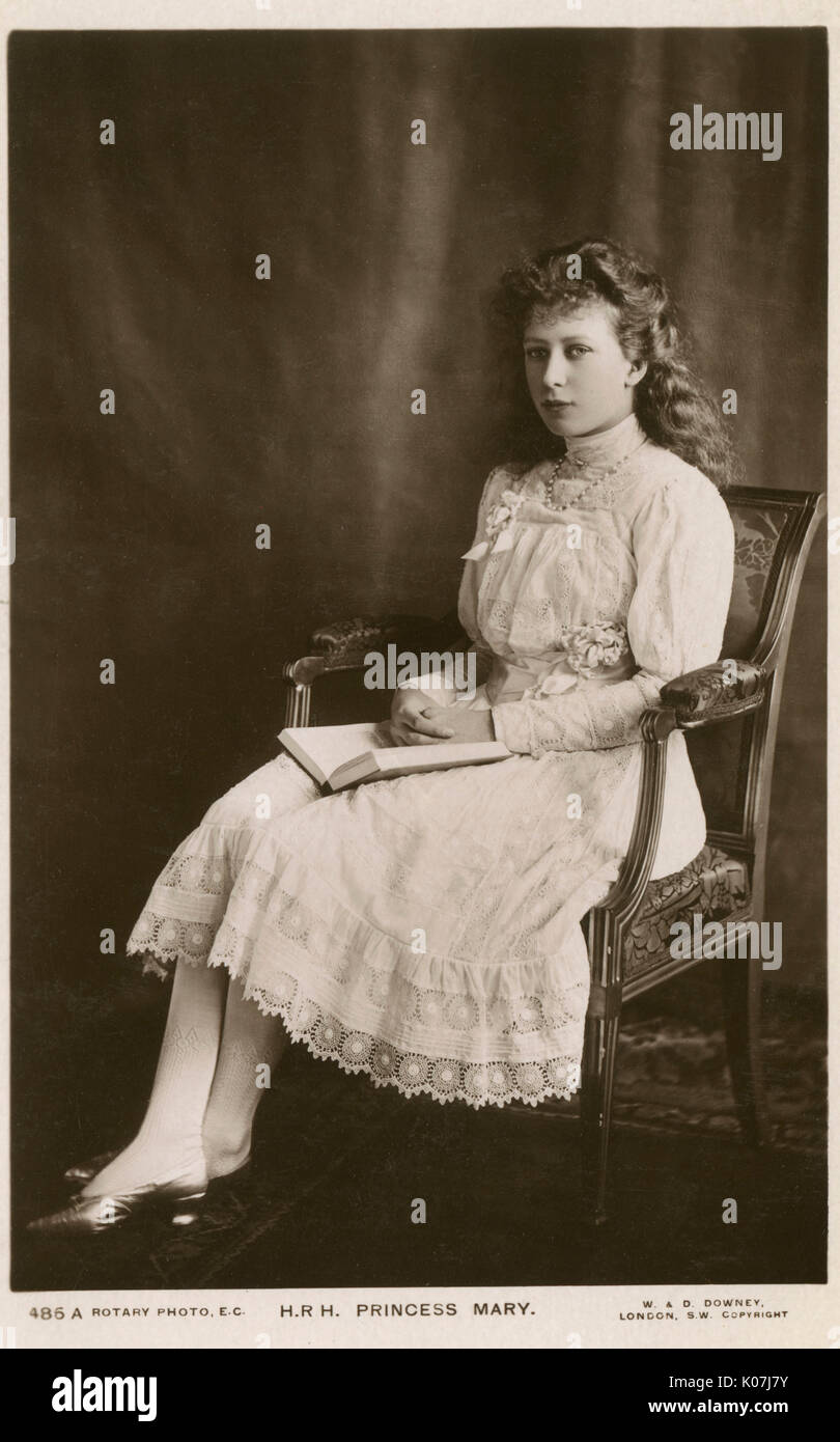 Mary, Princess Royal and Countess of Harewood (Victoria Alexandra Alice ...