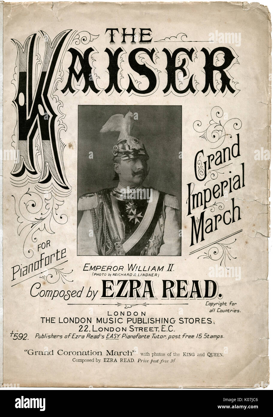 Kaiser wilhelm ii military uniform hi-res stock photography and images ...