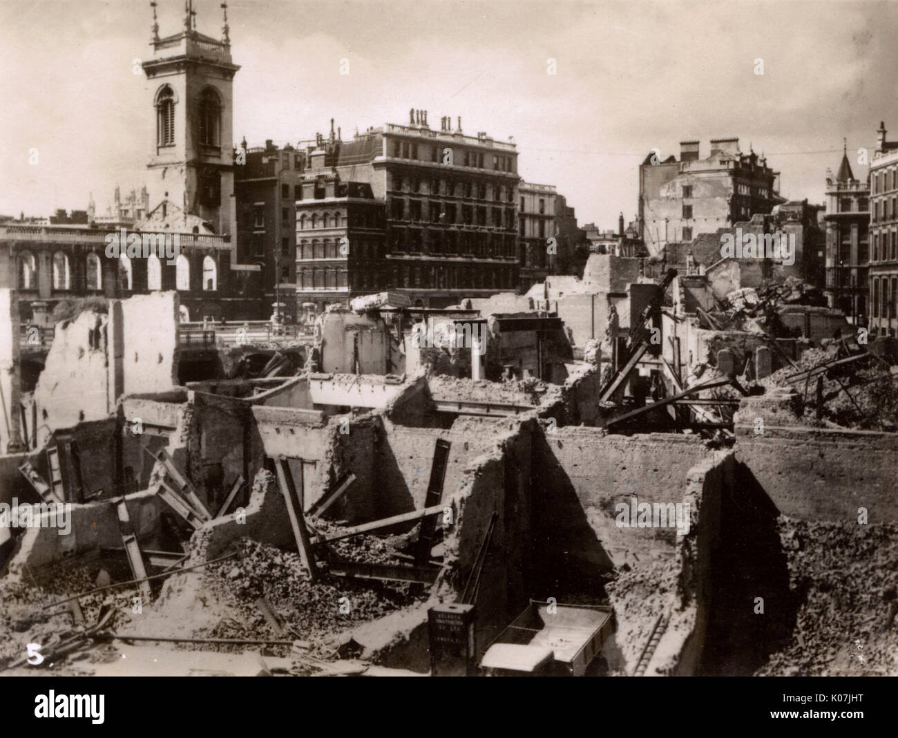 Ww2 london bomb damage hi-res stock photography and images - Alamy