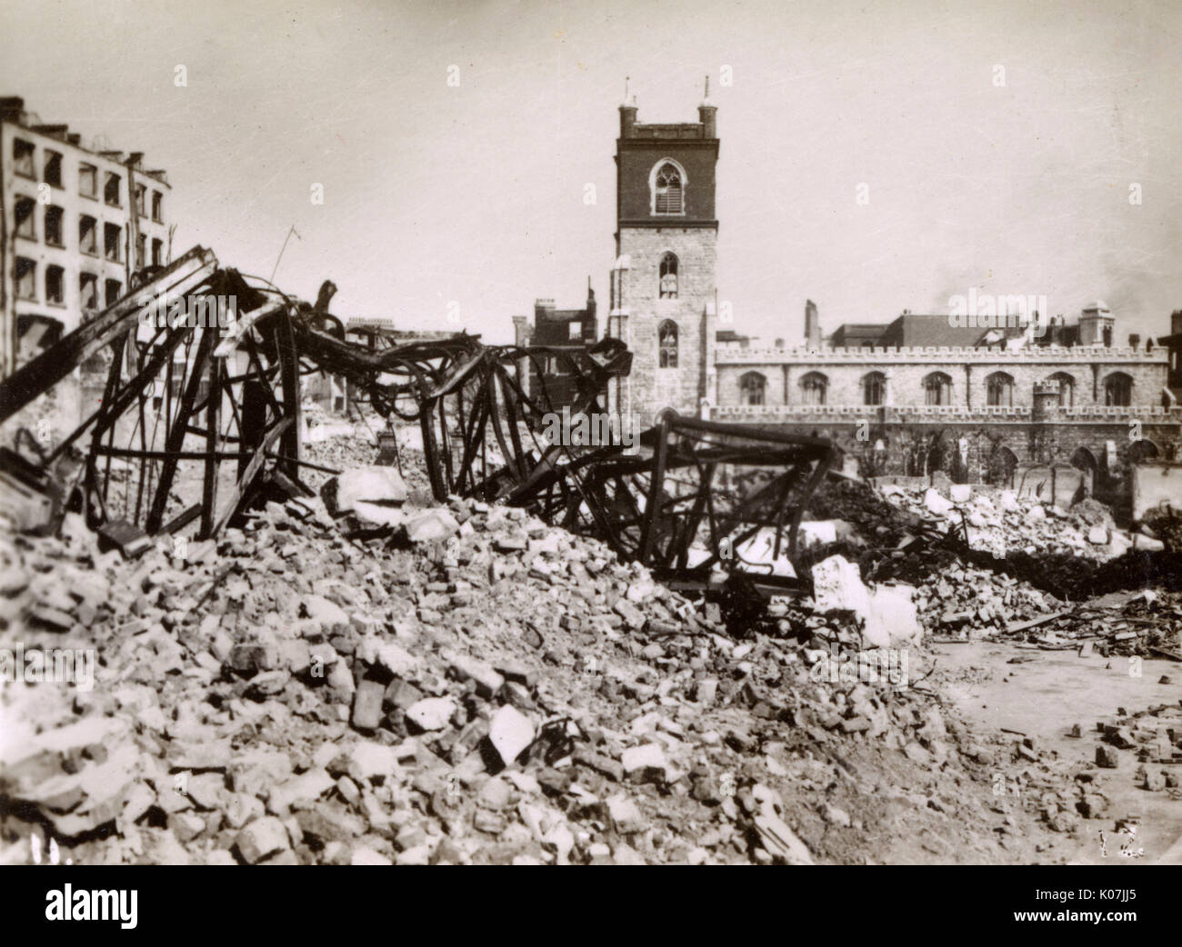 Ww2 london bomb damage hi-res stock photography and images - Alamy