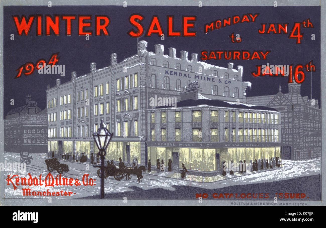 Kendal Milne & Co., Manchester - Department Store Stock Photo - Alamy