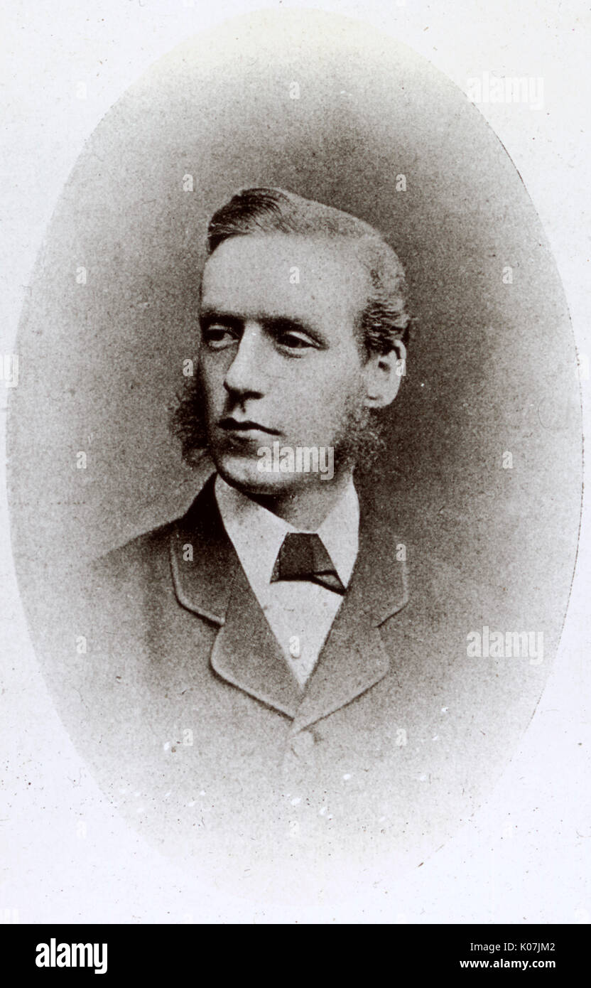 A Young Herbert Henry Asquith (future British Prime Minster 1852-1928 ...