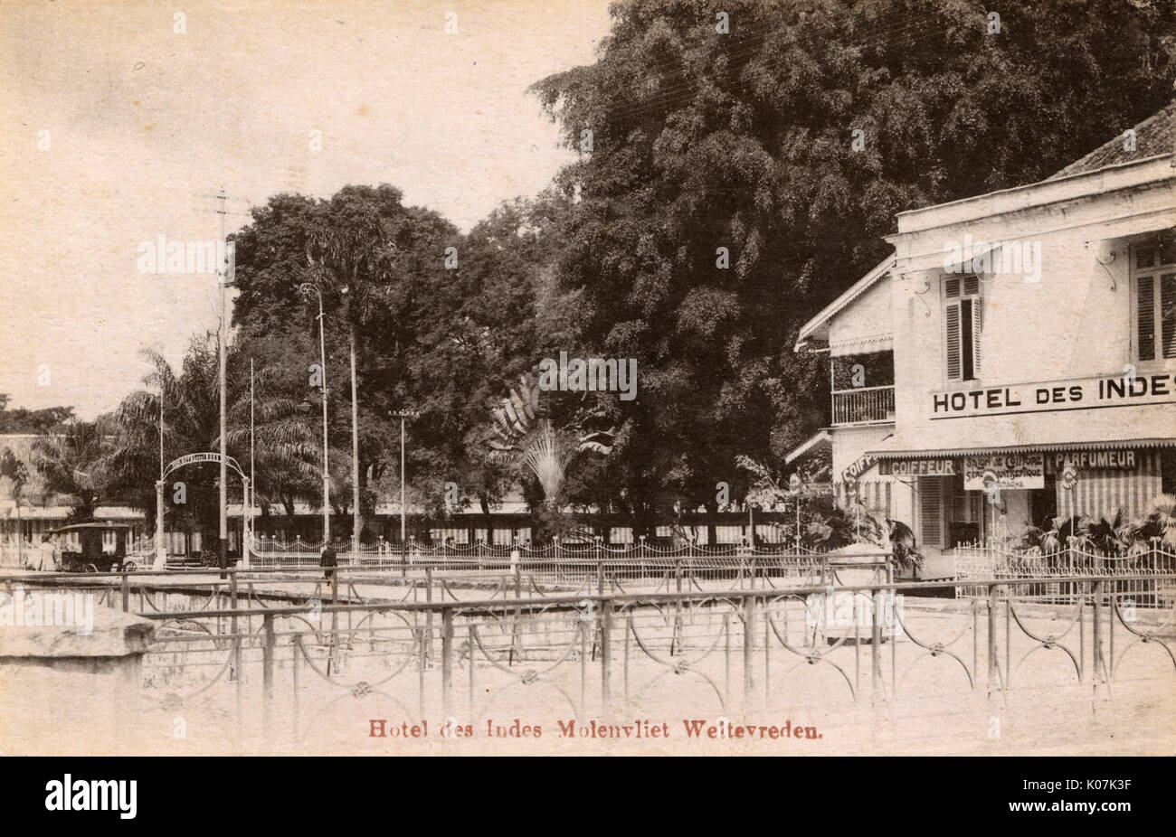 Hotel des Indes, Batavia (Jakarta), Java, Indonesia Stock Photo - Alamy