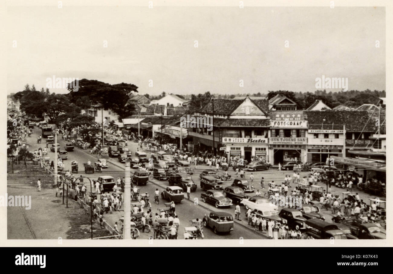 Road sign indonesia 1940s hi-res stock photography and images - Alamy