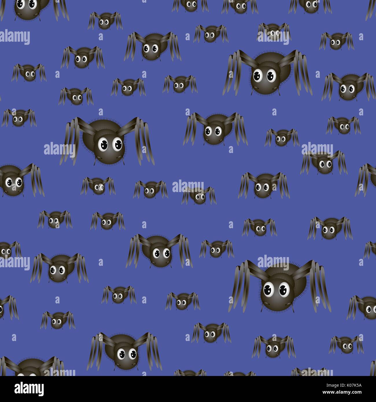 Spider Seamless Pattern Stock Vector Image & Art - Alamy