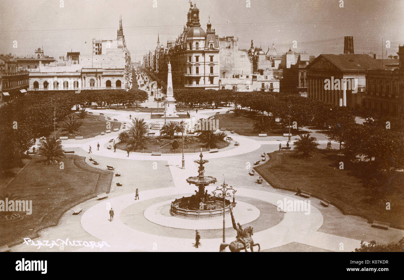 Plaza Victoria, Valparaiso, Chile, South America Stock Photo - Alamy